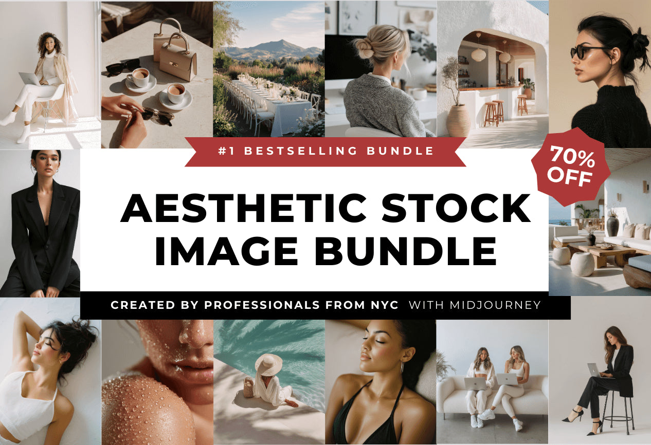 The Ultimate Aesthetic Stock Photo Bundle - 1350+ Premium Images ...