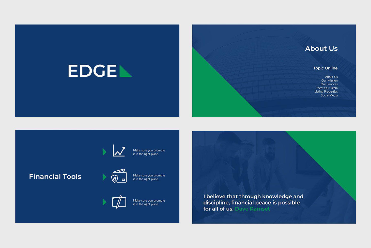 Edge Finance PowerPoint Template – Slidequest