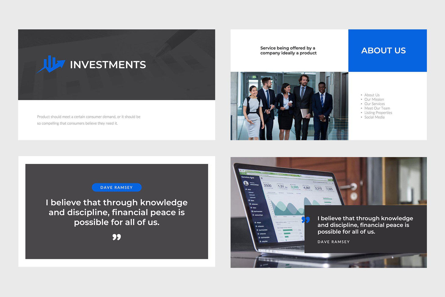 Investments Finance PowerPoint Template – Slidequest