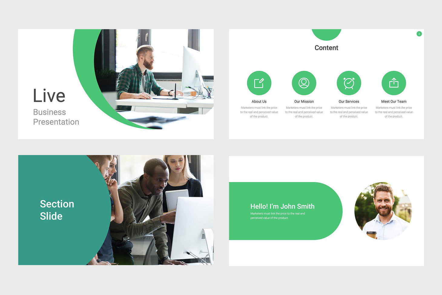 Live Webinar PowerPoint Template – Slidequest