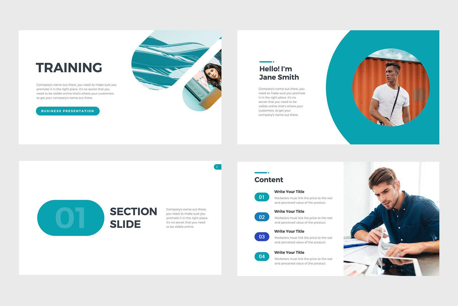 Training Webinar PowerPoint Template – Slidequest