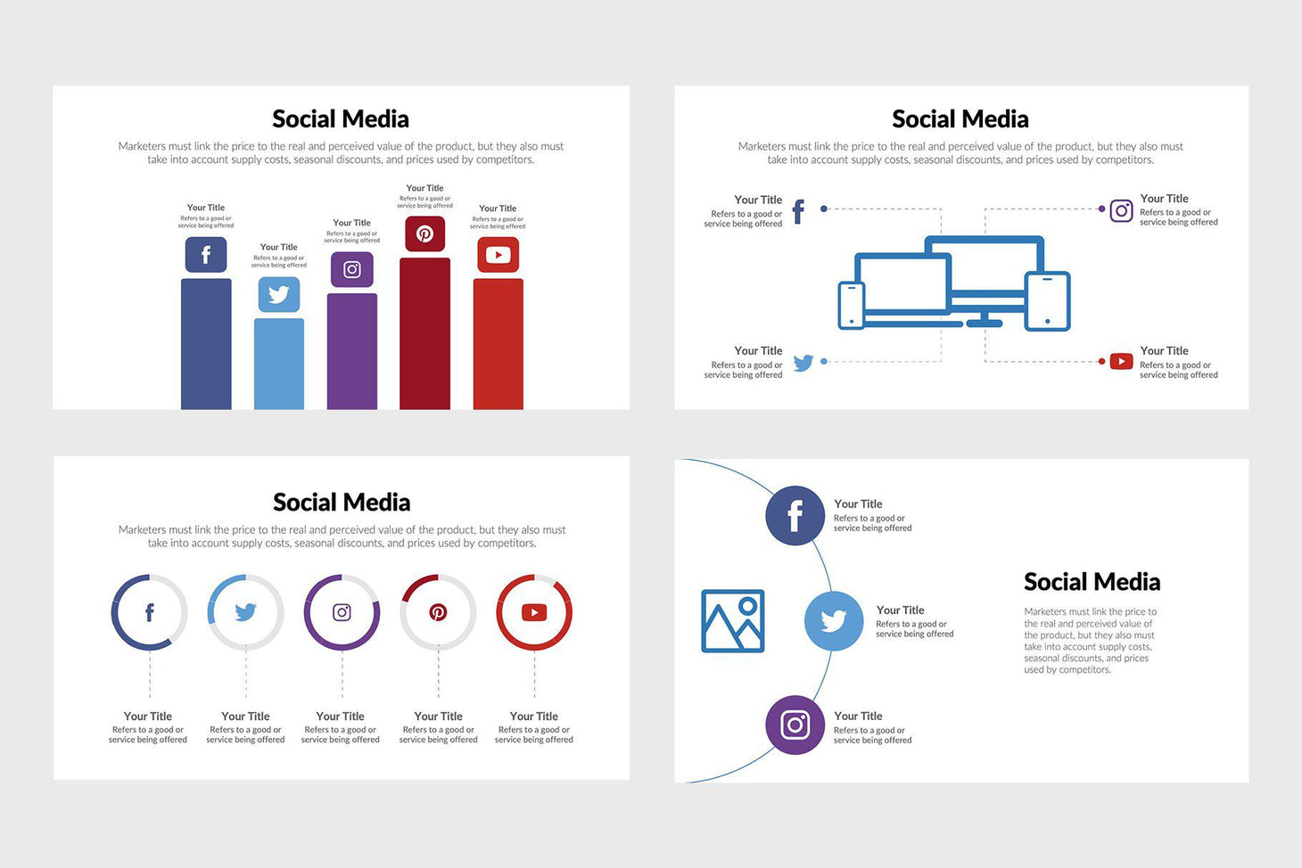 Social Media Infographics Template – Slidequest