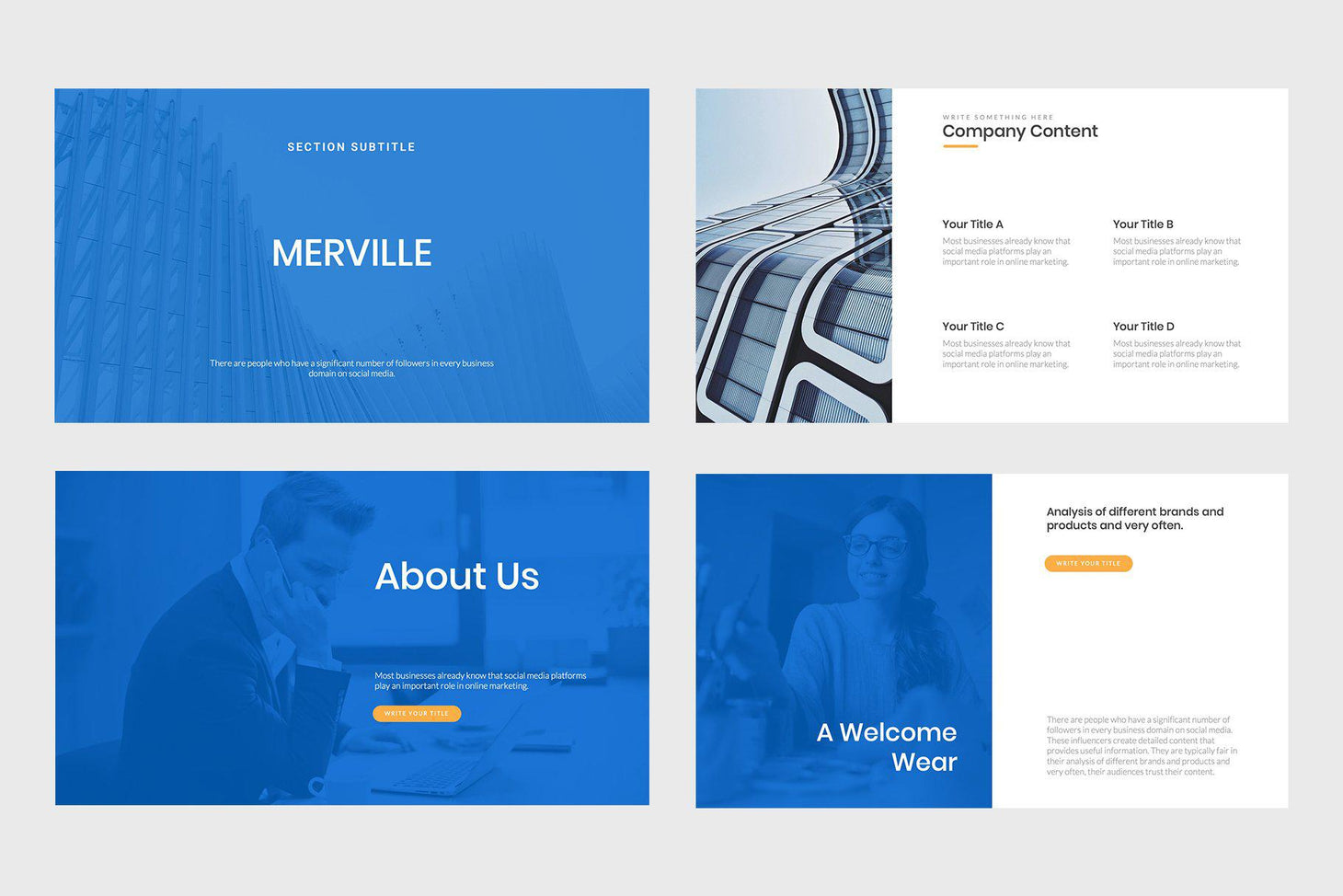100+ Free Business Slides – Slidequest