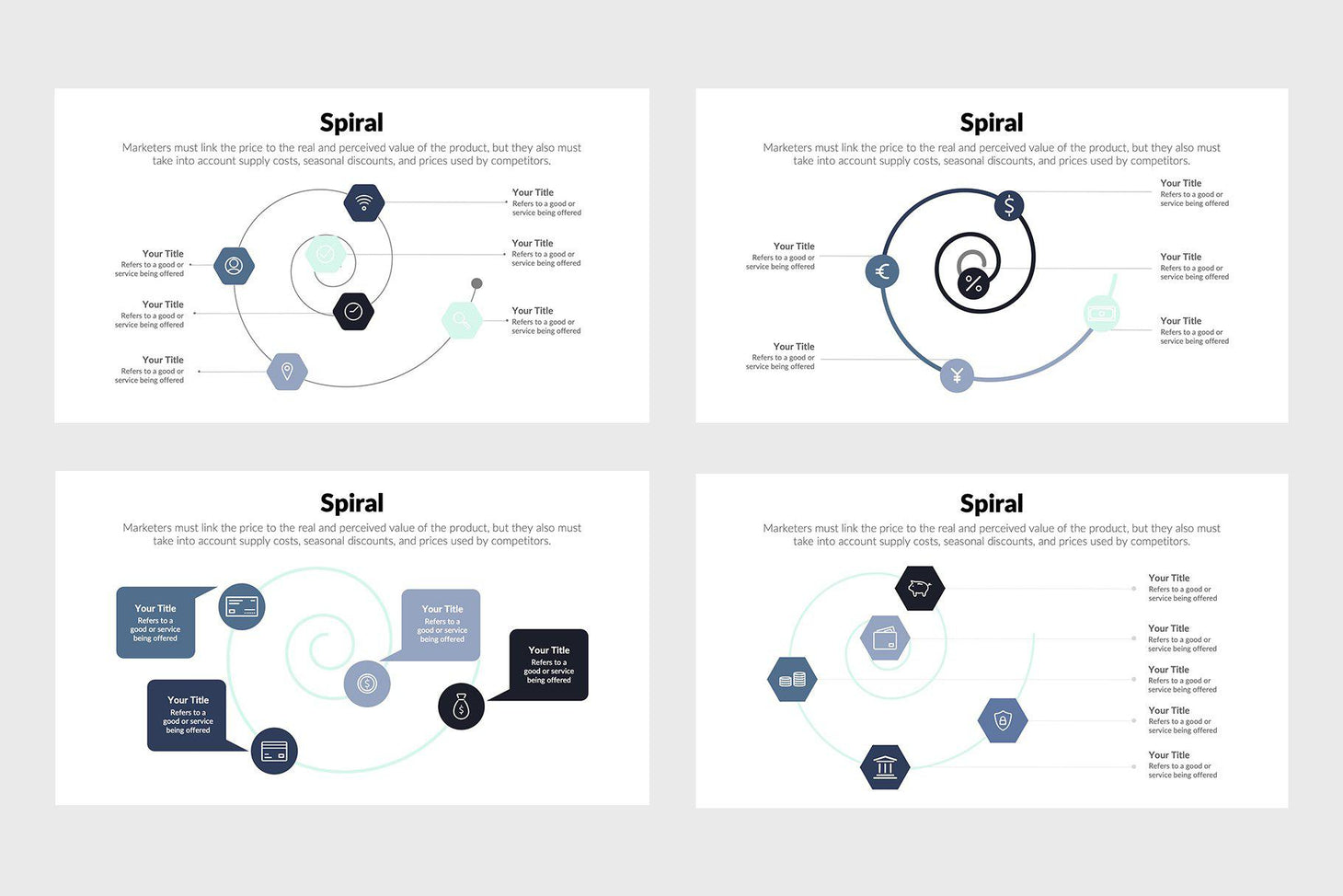Spiral Infographics Template – Slidequest