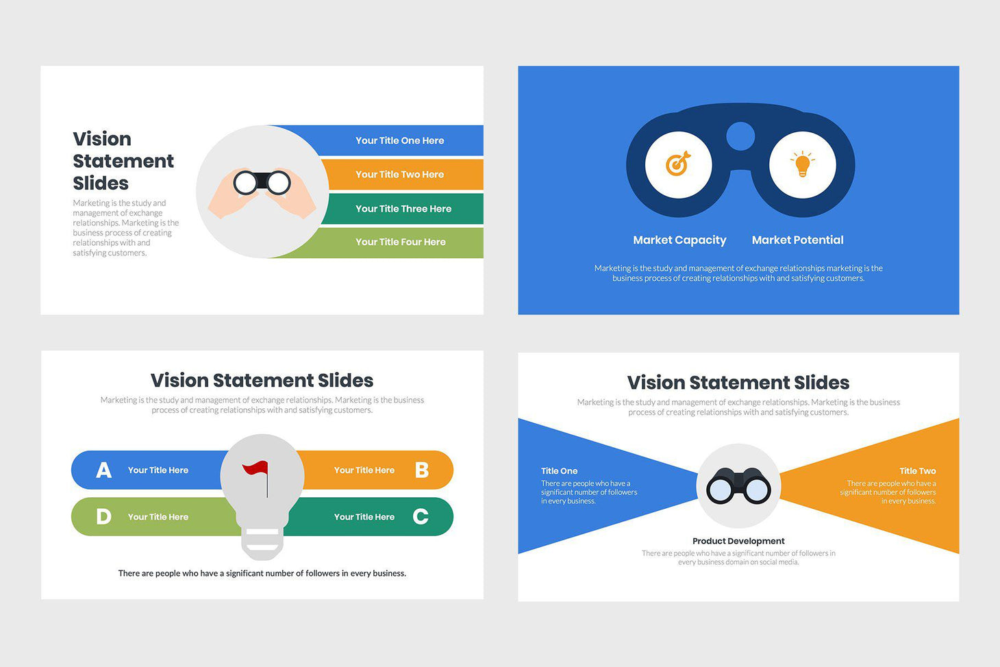 Vision Statement Infographics – Slidequest