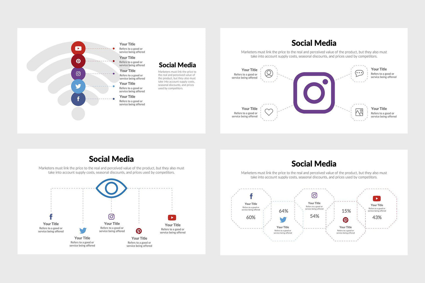 Social Media Infographics Template – Slidequest