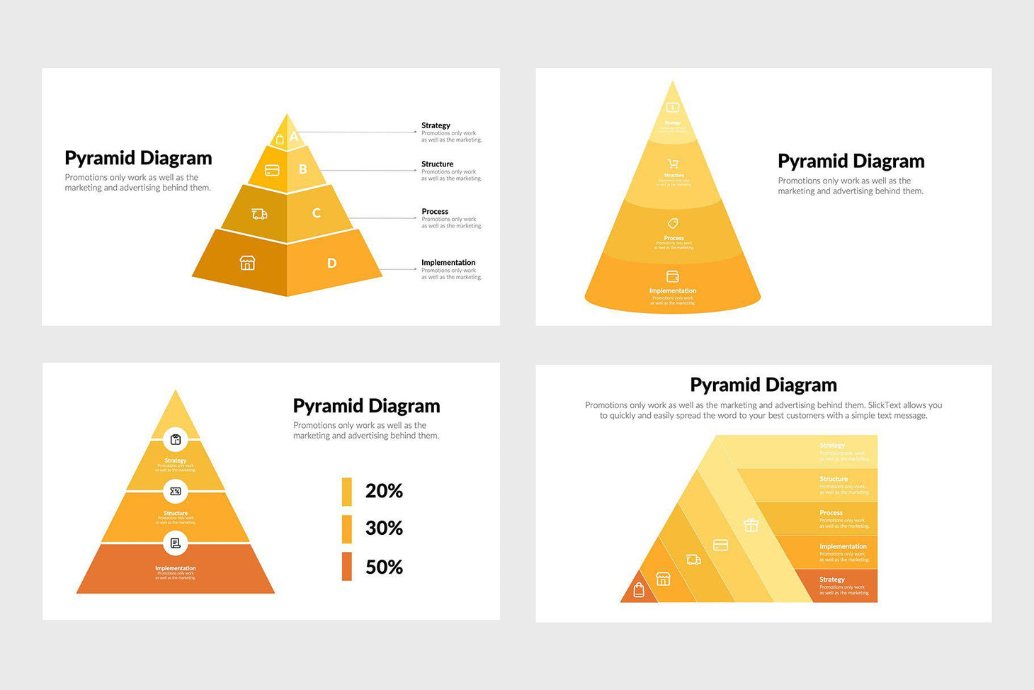 Pyramid Diagram – Slidequest