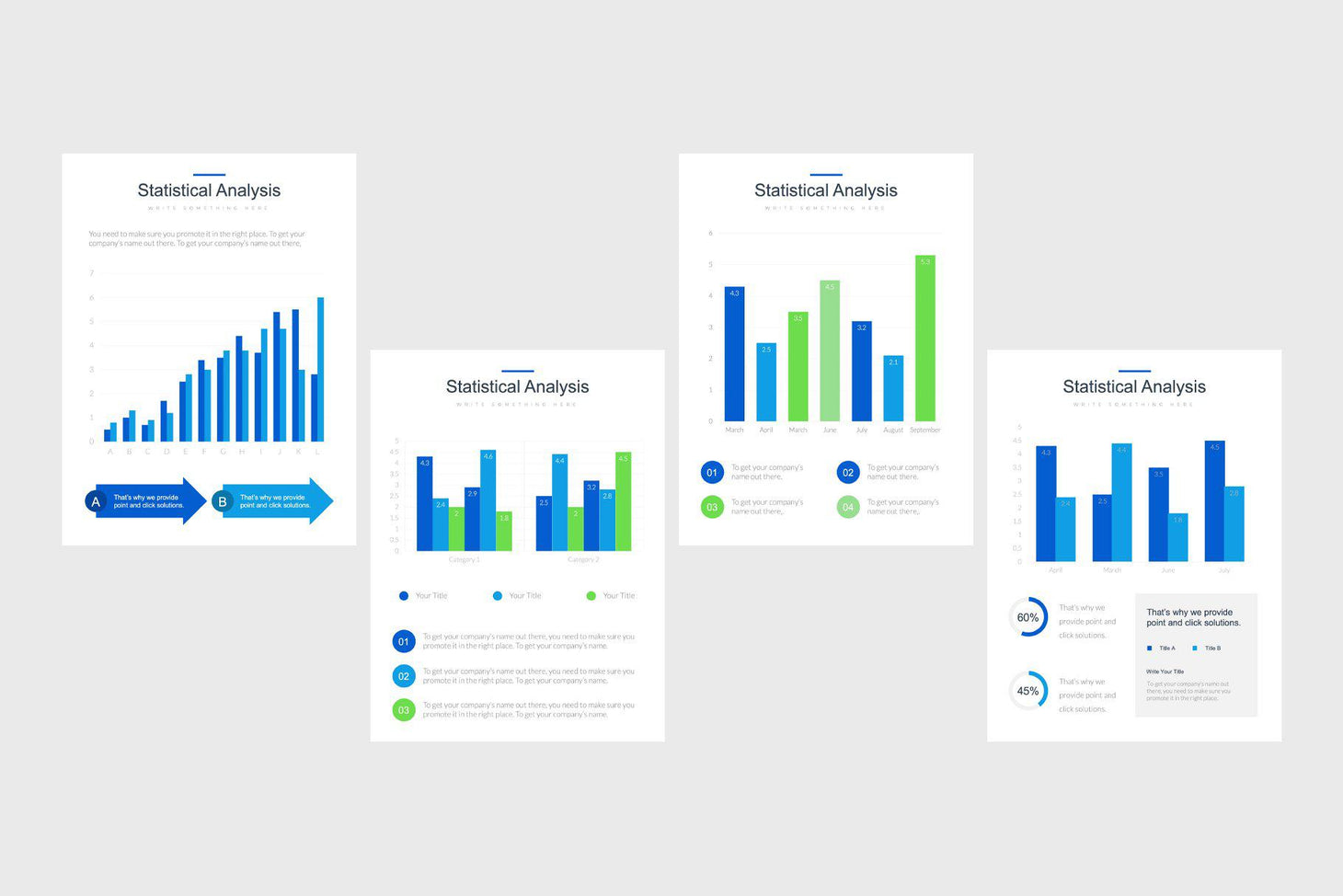 Portrait Bar Charts – Slidequest