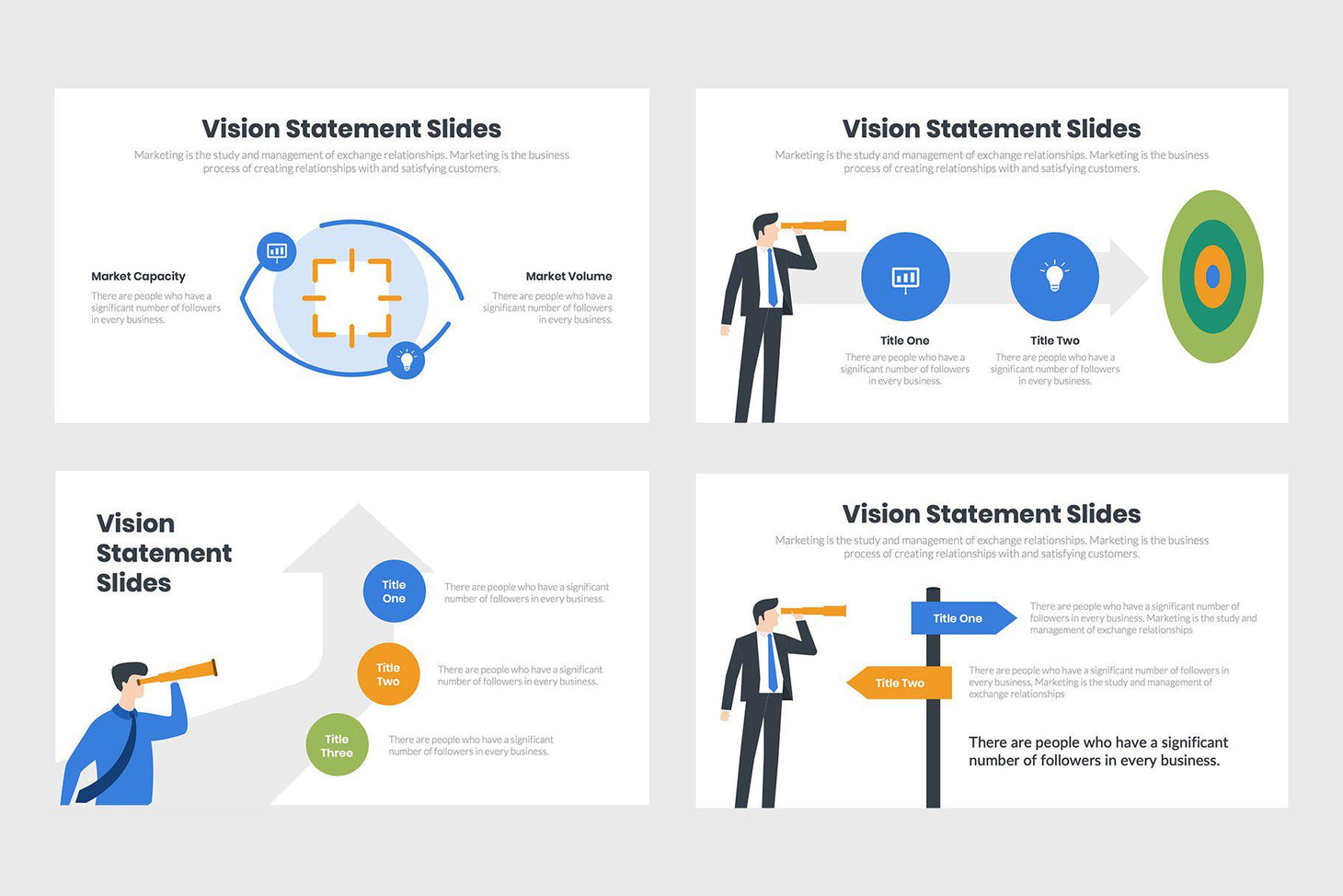 Vision Statement Infographics – Slidequest