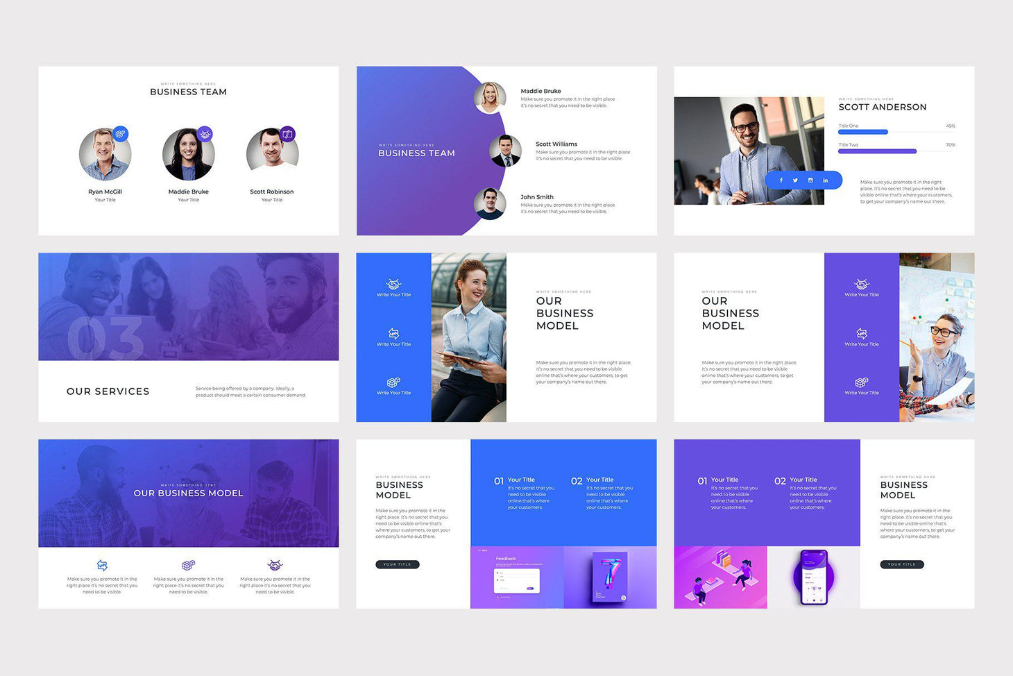 Element Business Google Slides – Slidequest