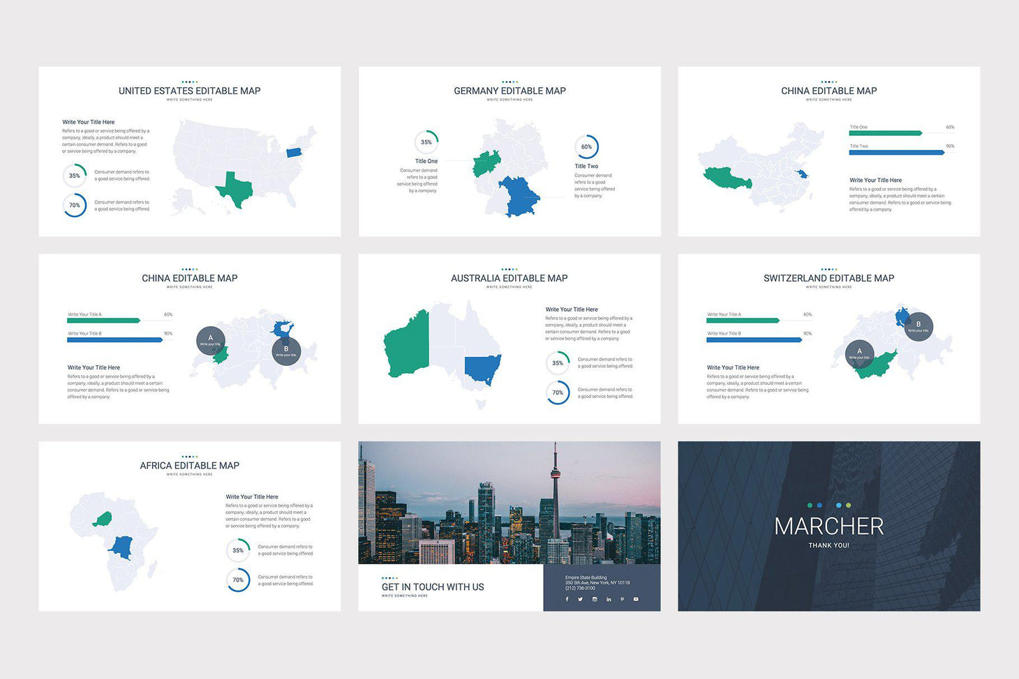 Marcher PowerPoint Template – Slidequest