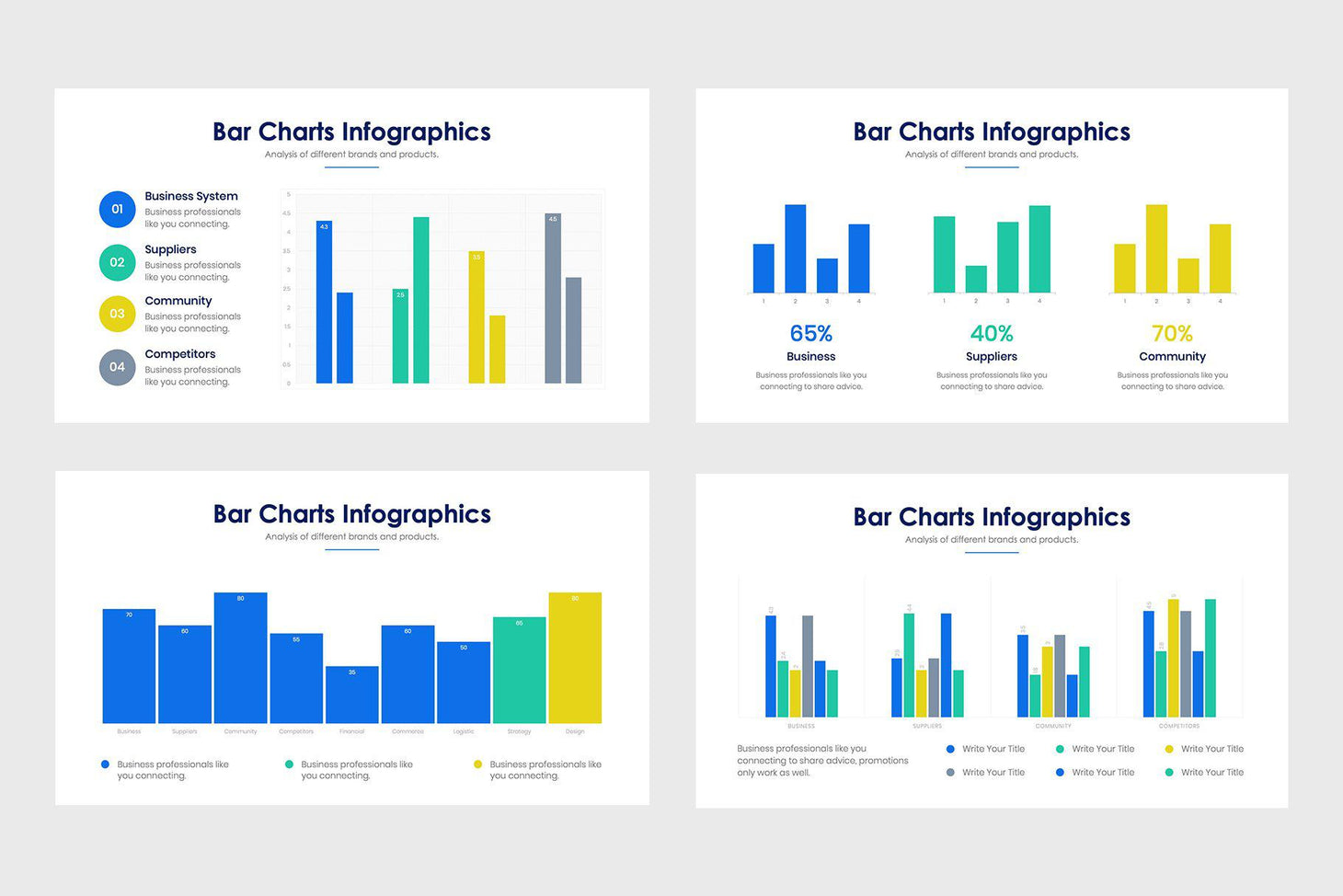 Bar Charts Infographics – Slidequest