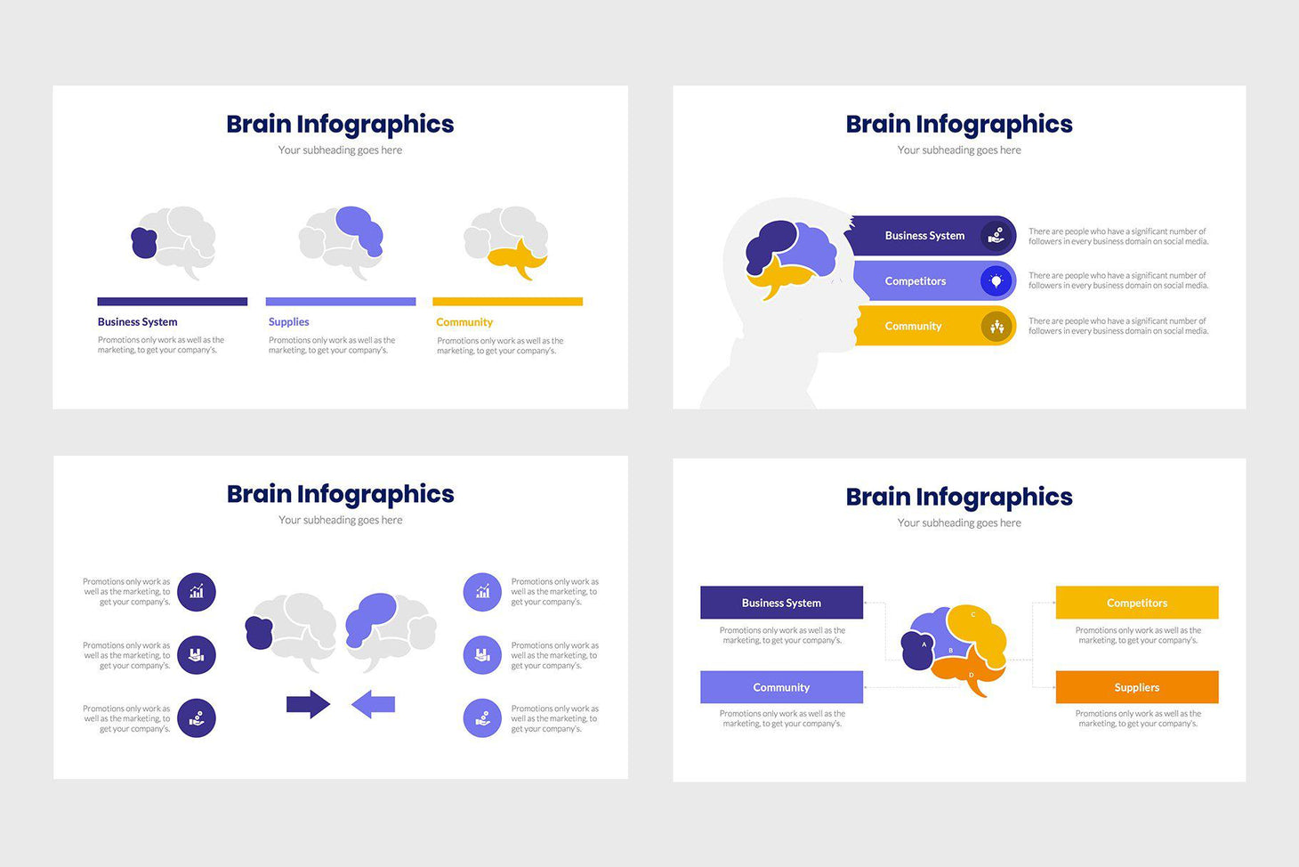 Brain Infographics – Slidequest