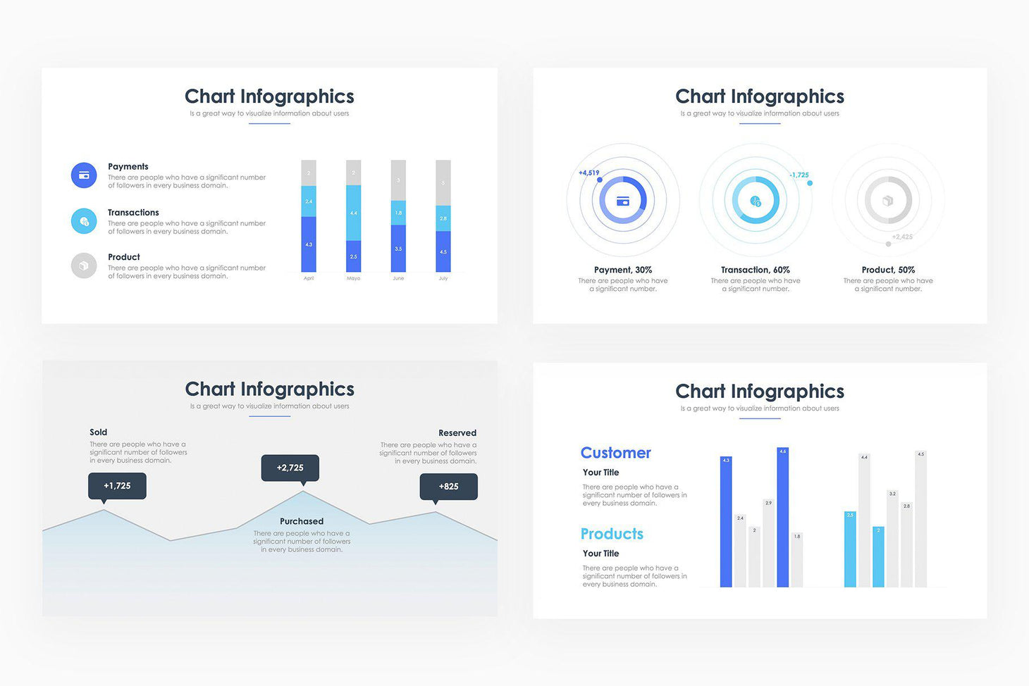 Charts Infographics PowerPoint Template – Slidequest