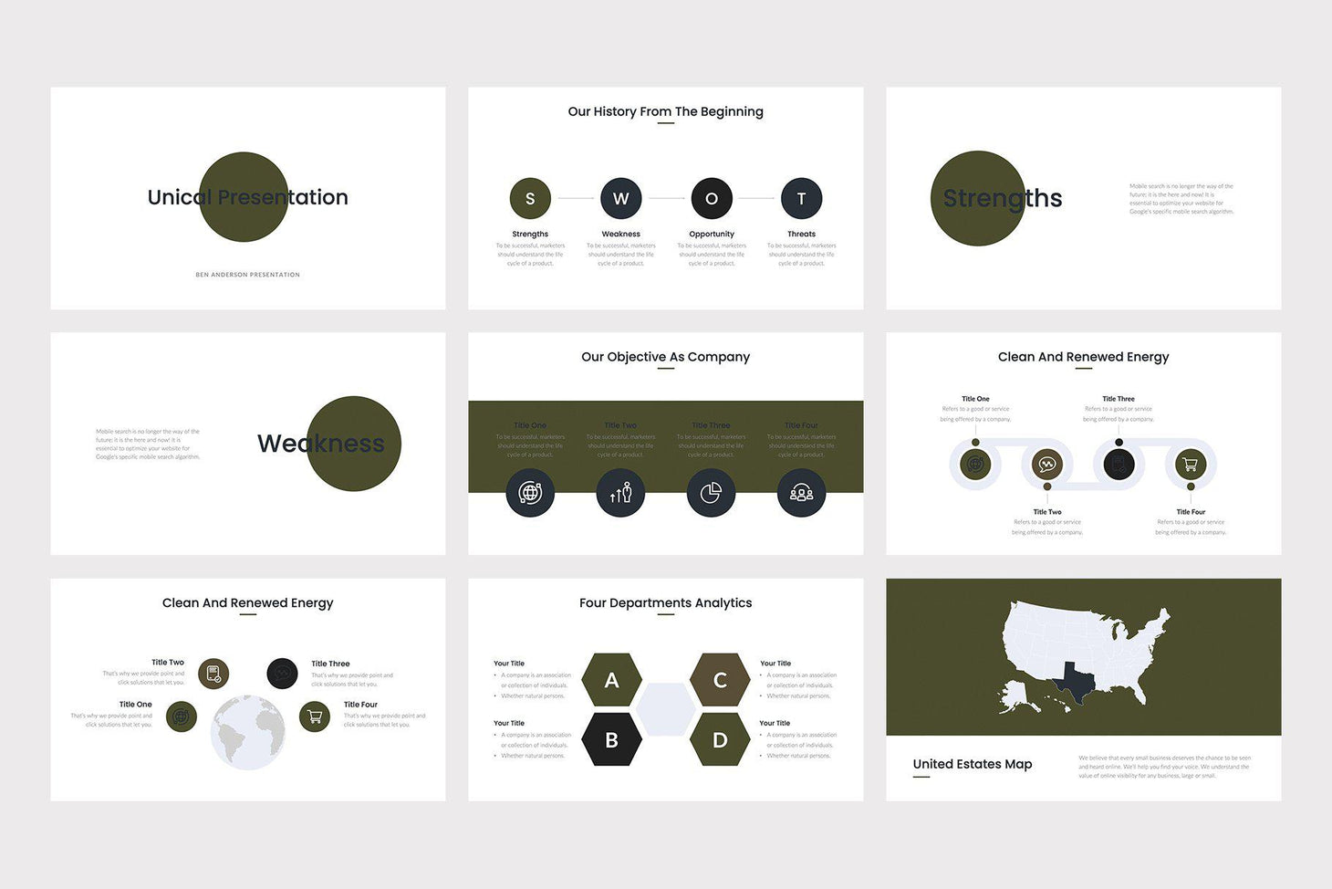 Atom PowerPoint Template – Slidequest