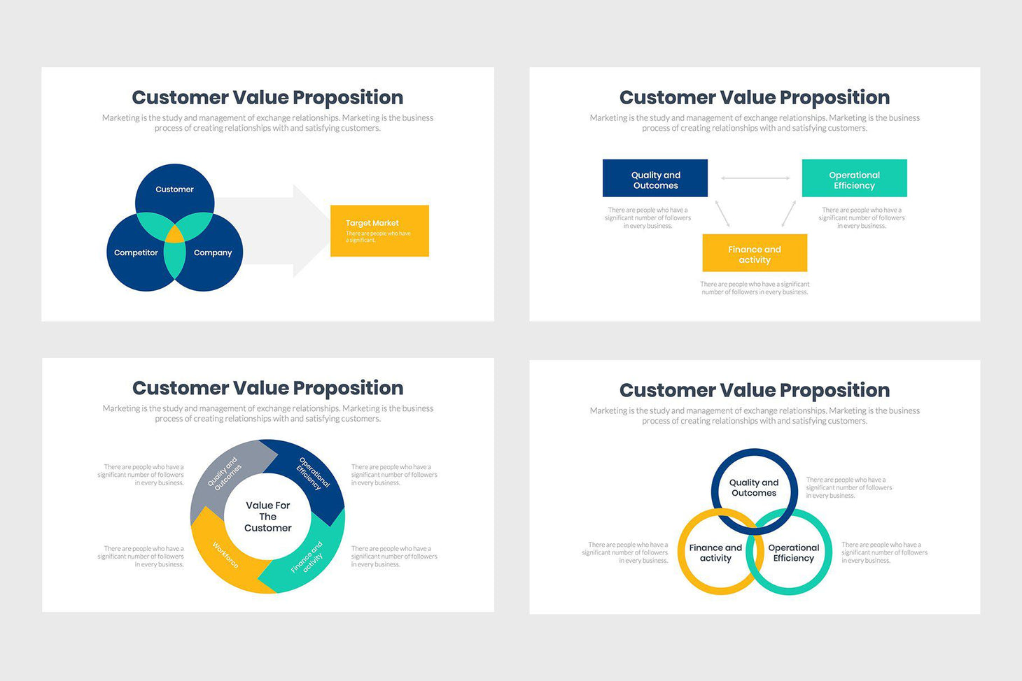 Customer Value Propositions Infographics – Slidequest