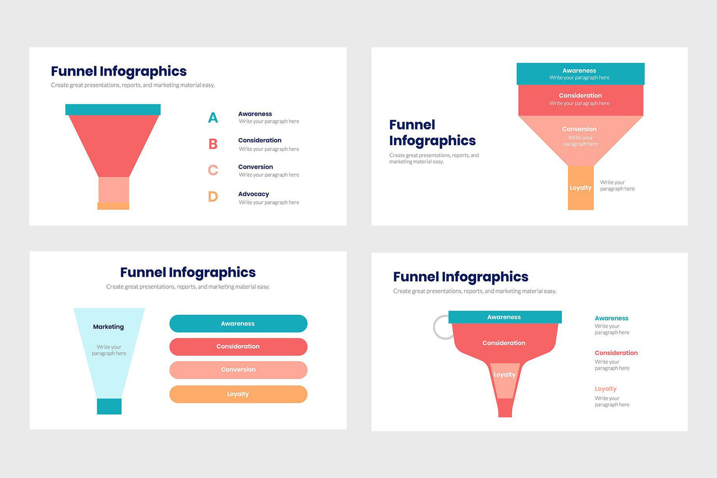 Funnel Infographics Template – Slidequest