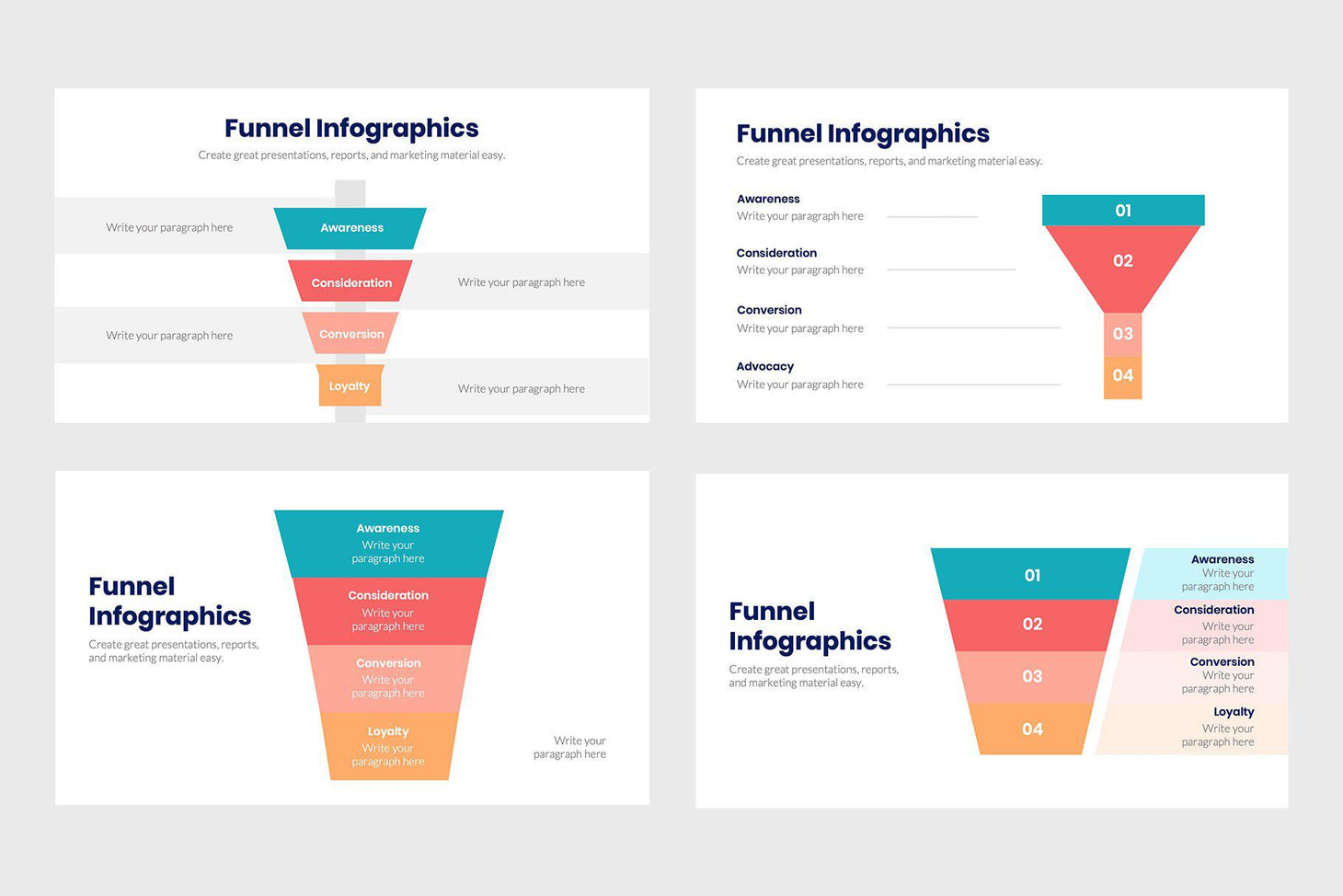 Funnel Infographics Template – Slidequest