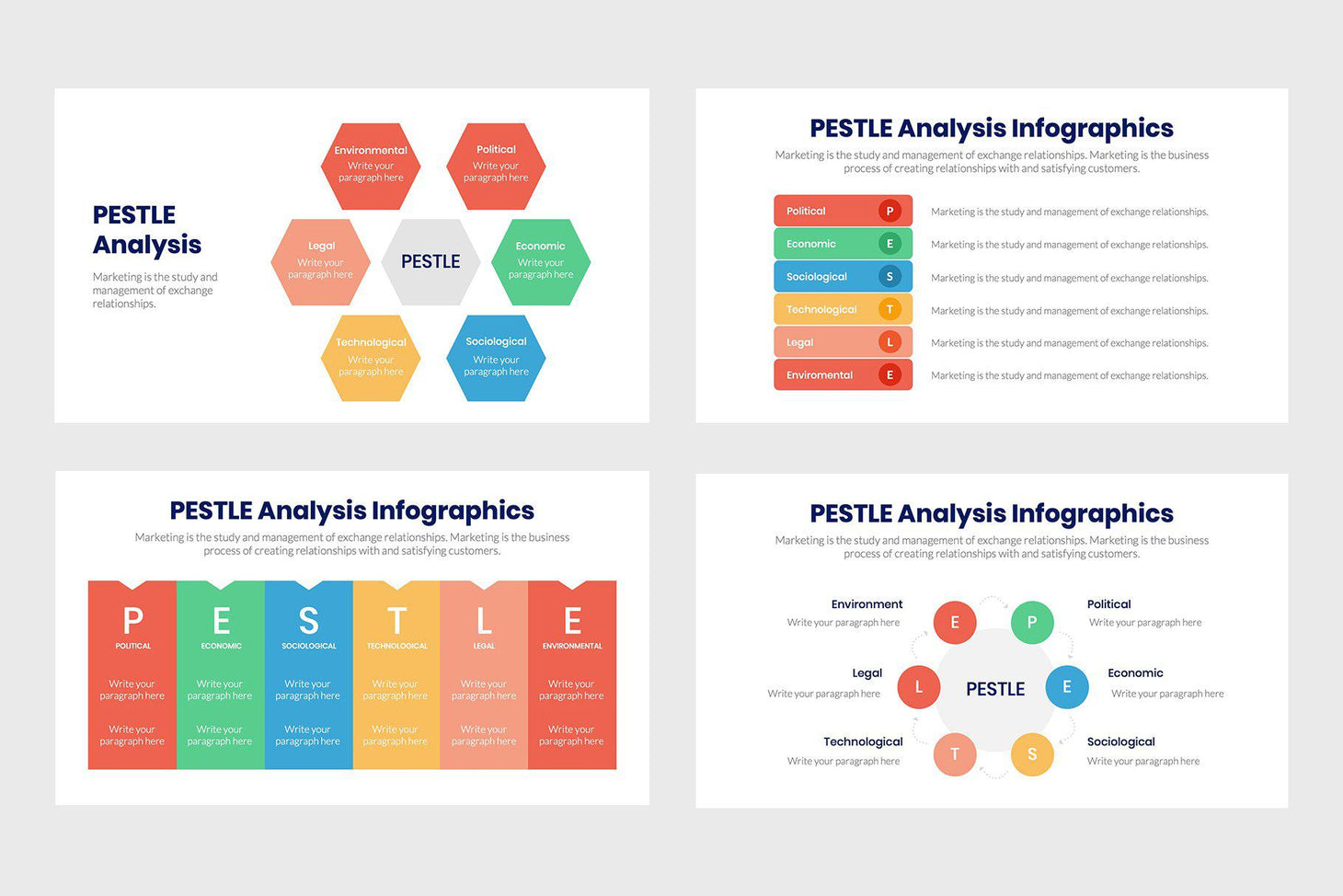 PESTLE Analysis Infographics – Slidequest