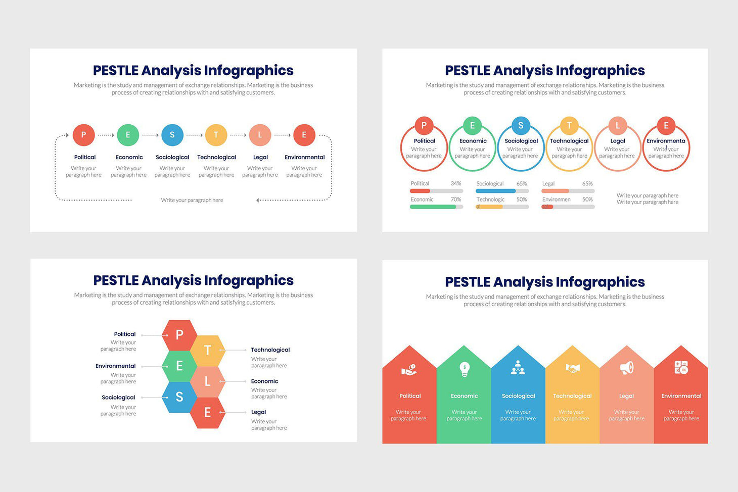 PESTLE Analysis Infographics – Slidequest