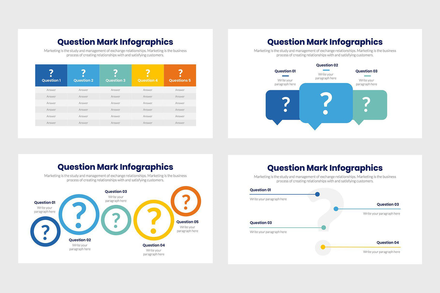 Question Mark Infographics – Slidequest
