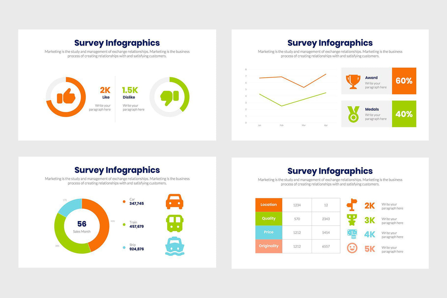 Survey Infographics – Slidequest