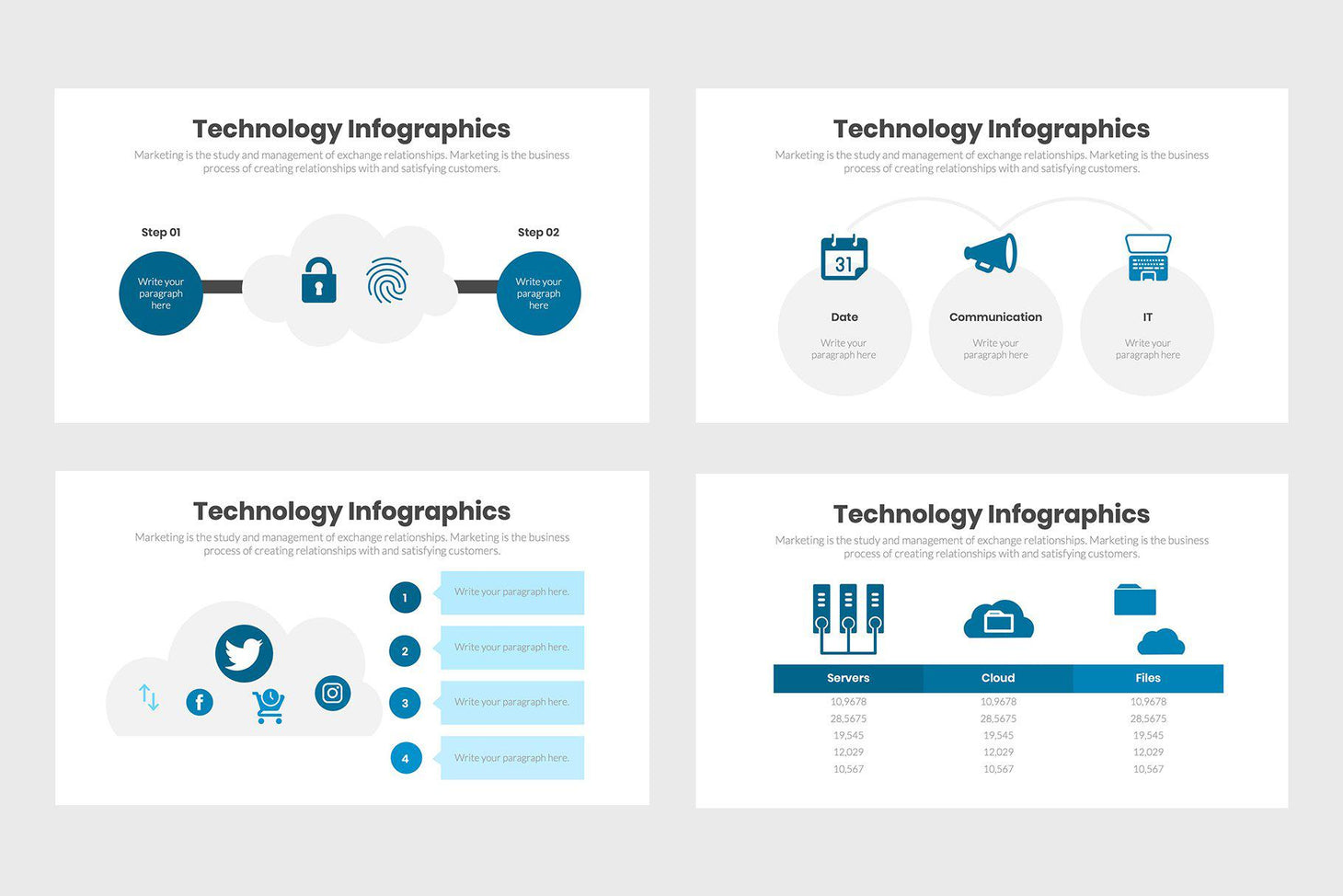 Technology Infographics – Slidequest