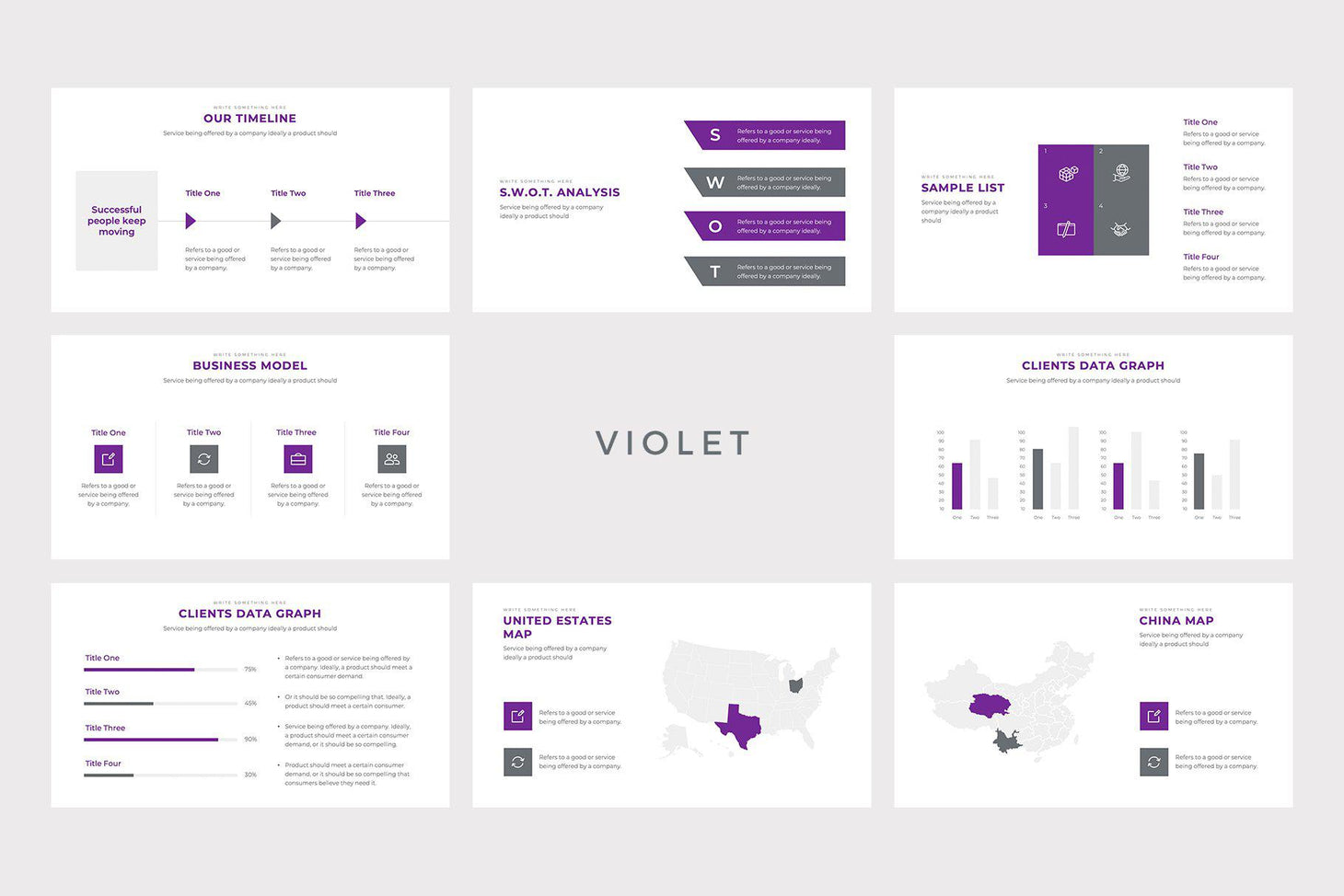 X PowerPoint Template – Slidequest