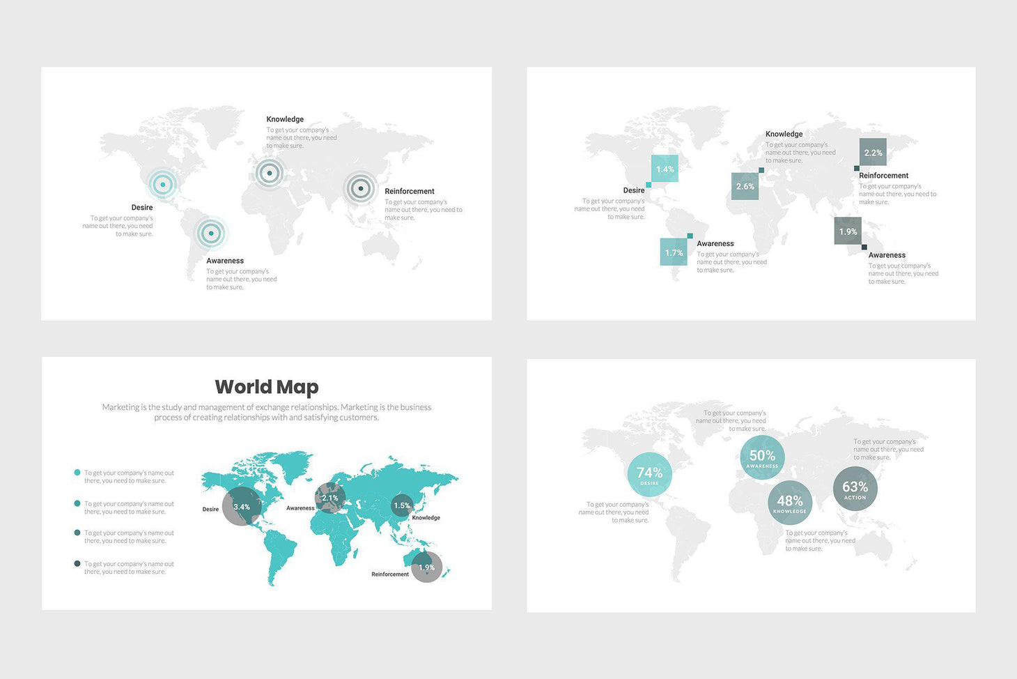 World Map Infographics – Slidequest