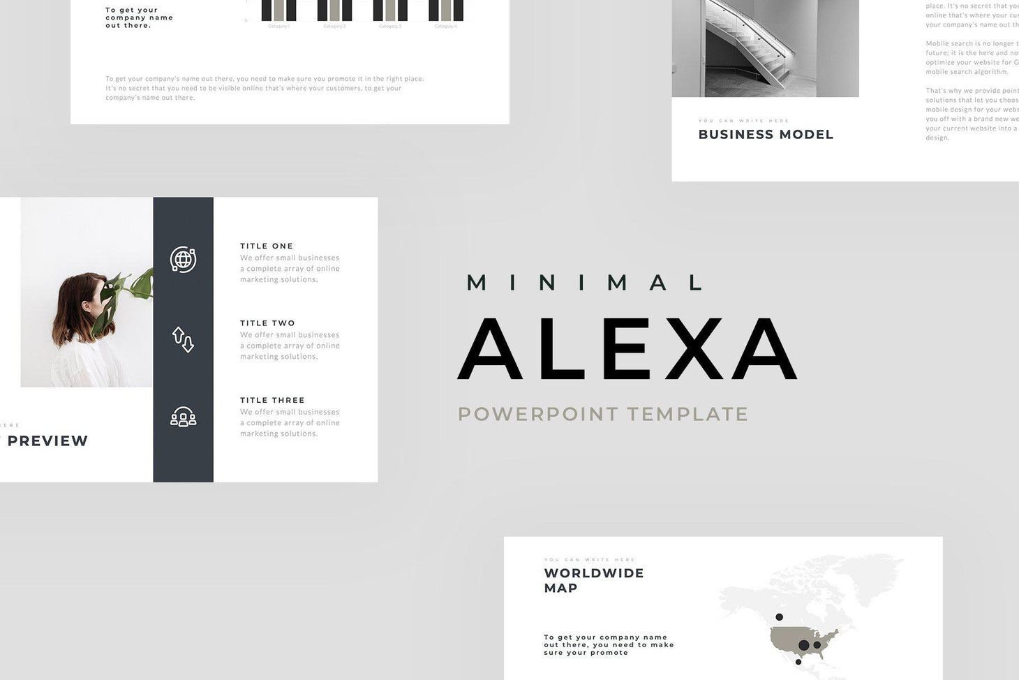Alexa Minimal PowerPoint Template – Slidequest