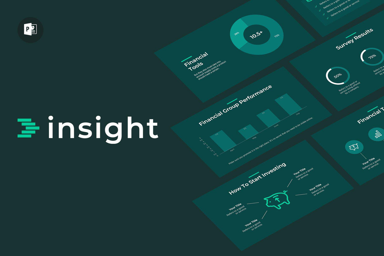 Insight Finance PowerPoint Template – Slidequest