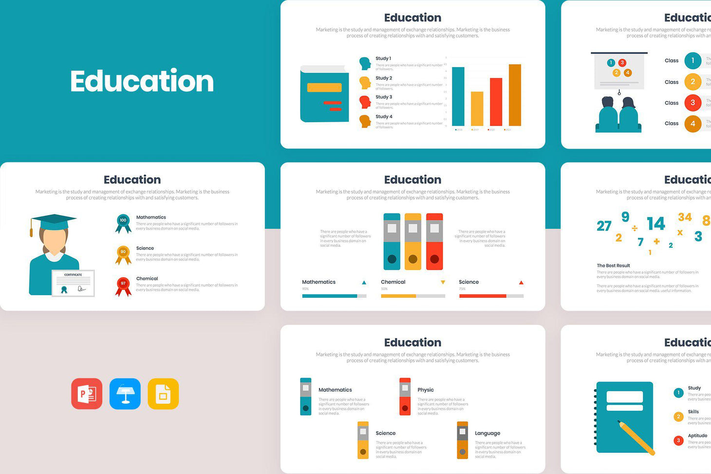 Education Diagrams Template – Slidequest