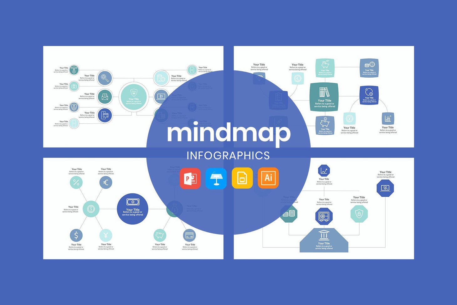 Mindmap Infographics – Slidequest