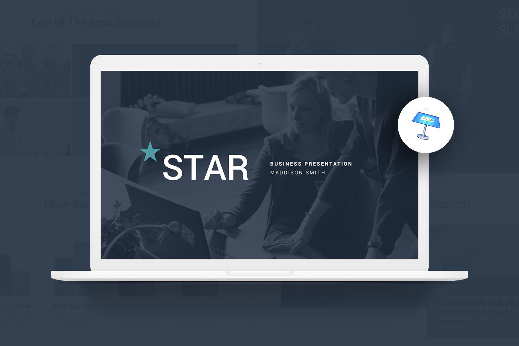 Star Powerpoint Template